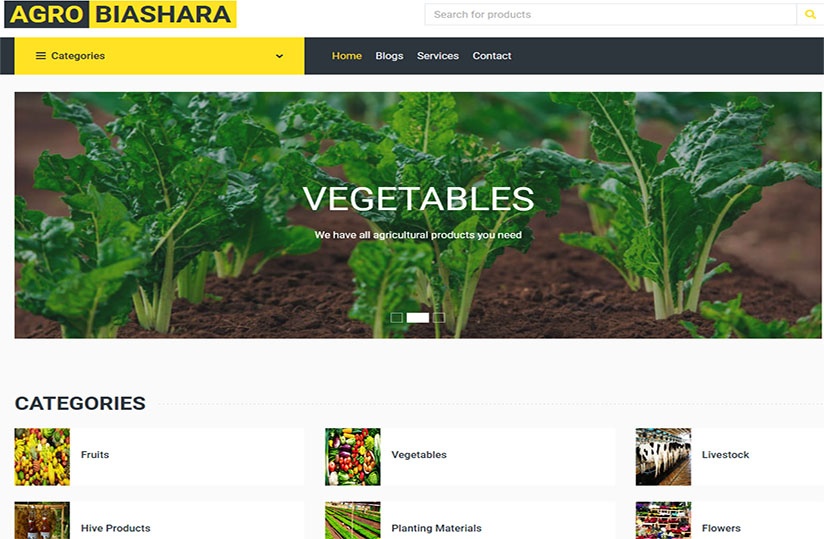 Agrobiashara, connecting farmers to markets